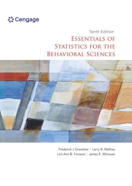 Essentials of Statistics for the Behavioral Sciences, Cengage eBook, 12 months digital access