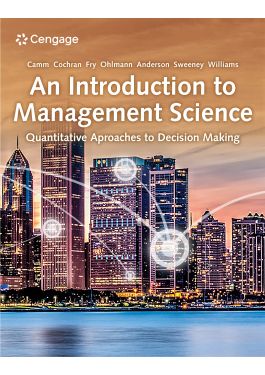 Introduction Management Science Quantitative Approach, Cengage eBook ...